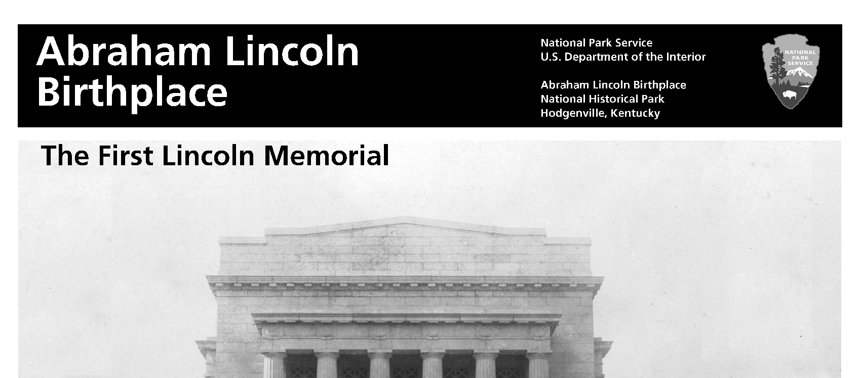 Park Brochure - Abraham Lincoln Birthplace National Historical Park (U ...