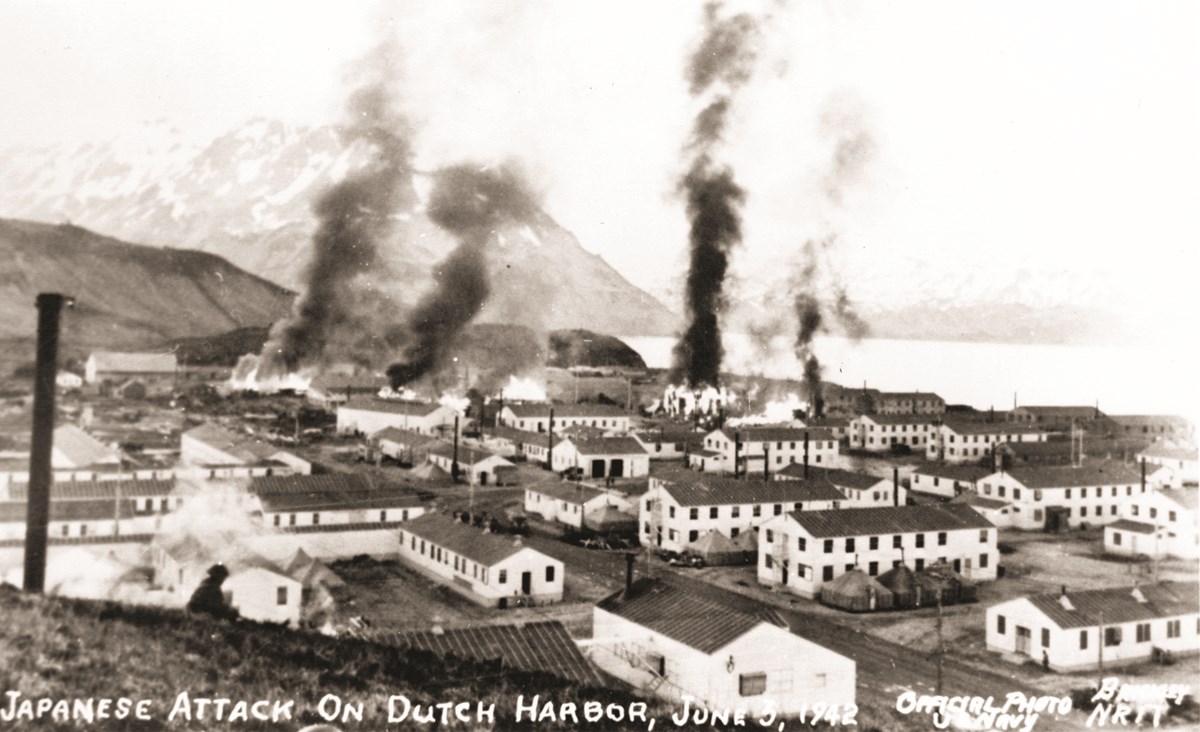 Dutch Harbor Bombing, June 1942 - Aleutian Islands World War II ...