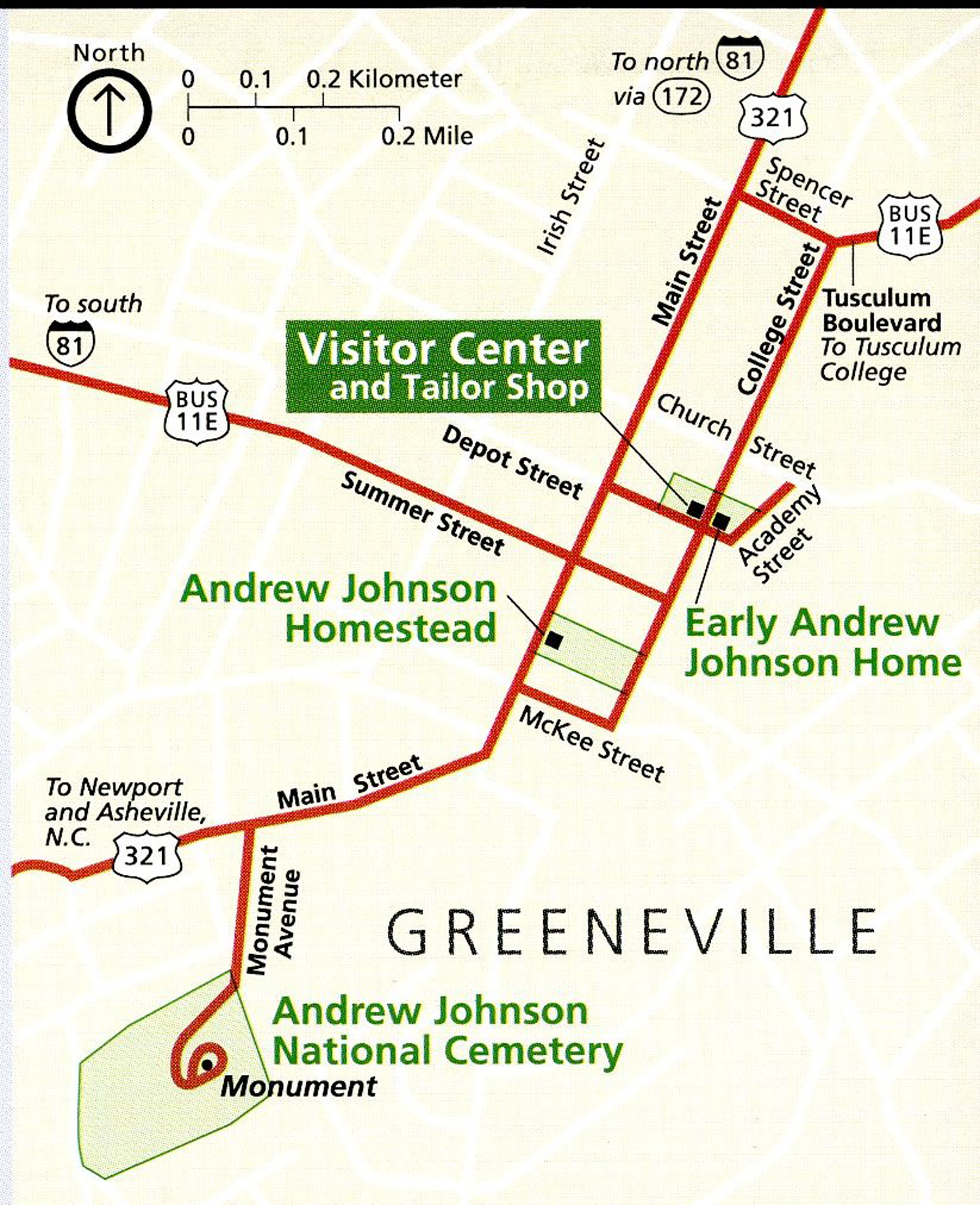 Maps - Andrew Johnson National Historic Site (U.S. National Park Service)