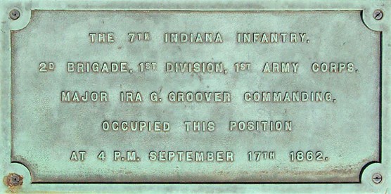7th Indiana Volunteer Infantry Monument - Antietam National Battlefield ...