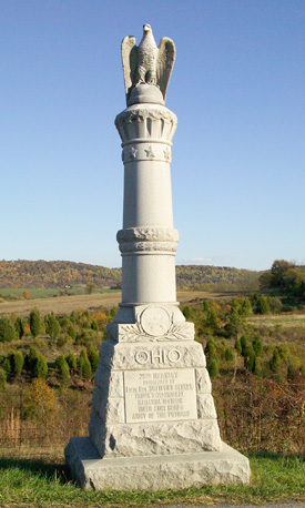 28th Ohio Volunteer Infantry Monument - Antietam National Battlefield ...