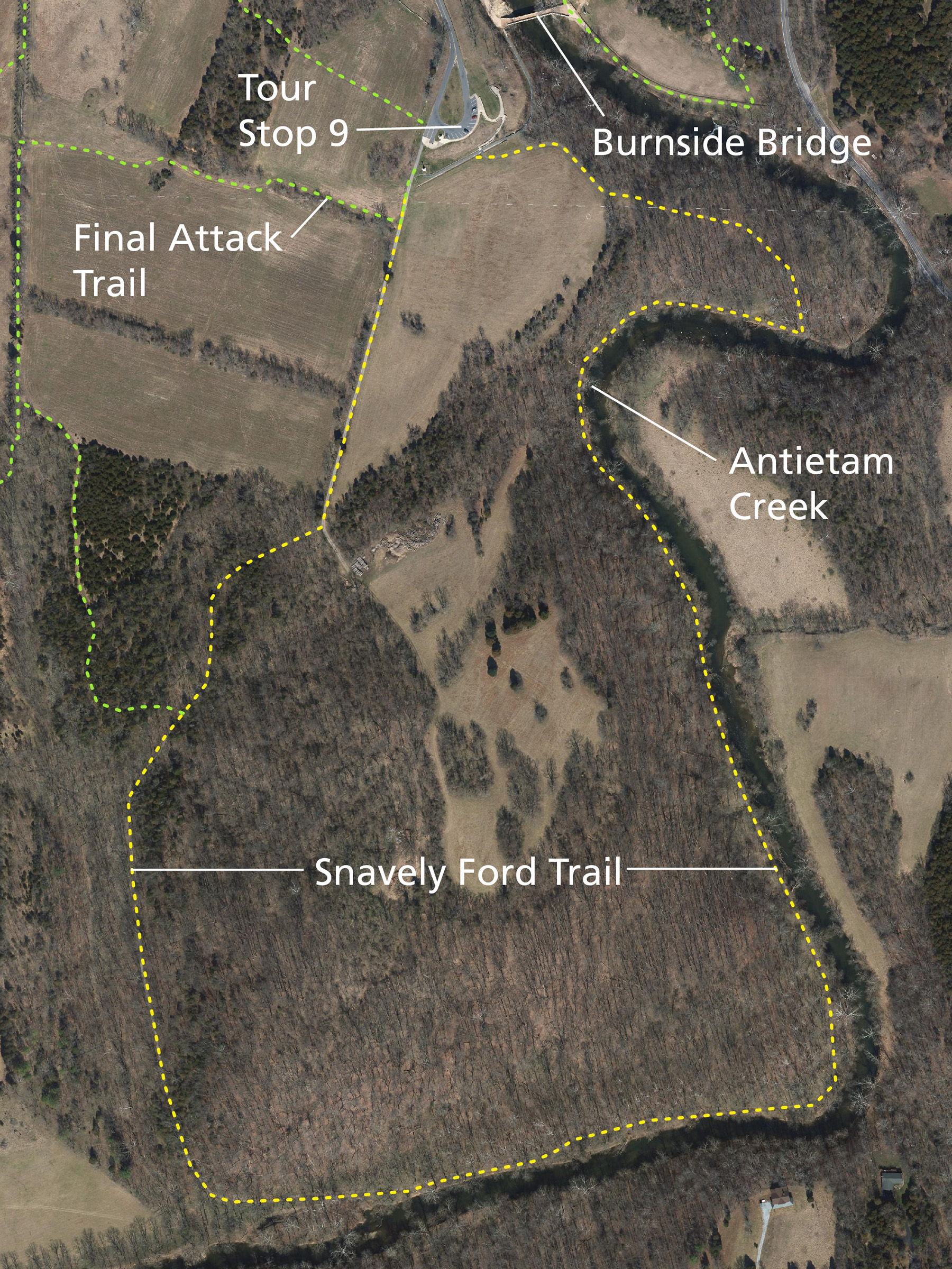 Snavely Ford Trail - Antietam National Battlefield (U.S. National Park ...