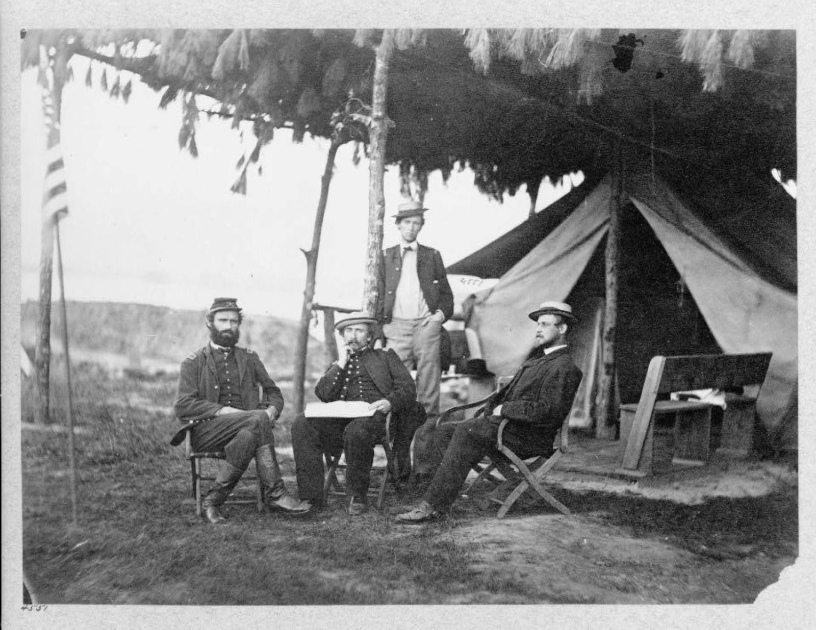Guidon of the 5th Calvary - Appomattox Court House National Historical ...