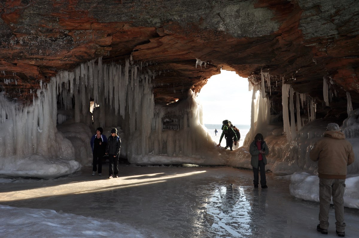Sea Caves - Apostle Islands National Lakeshore (U.S. National Park Service)