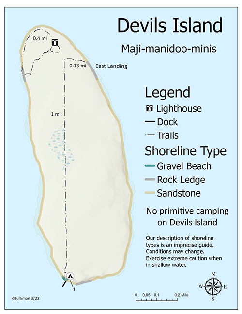 Trails at the Apostle Islands - Apostle Islands National Lakeshore (U.S ...