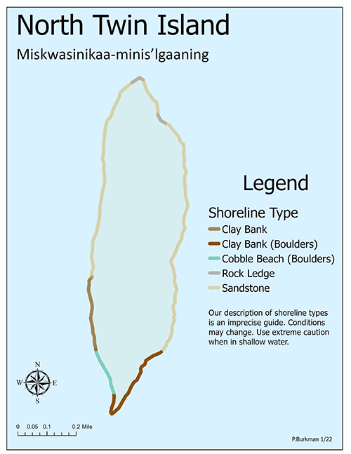 Primitive Camping Zones - Apostle Islands National Lakeshore (U.S ...