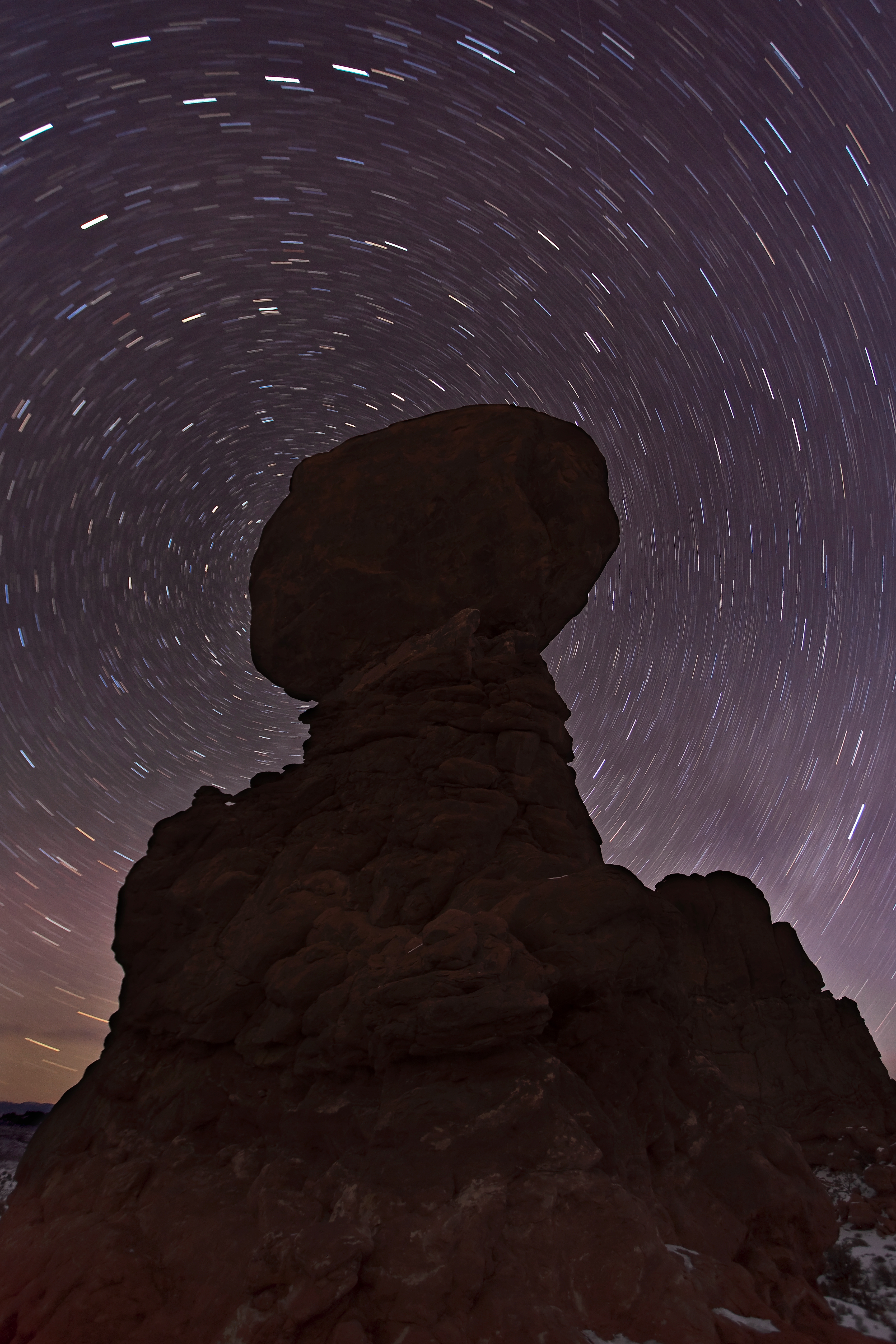 Arches National Park Night Sky