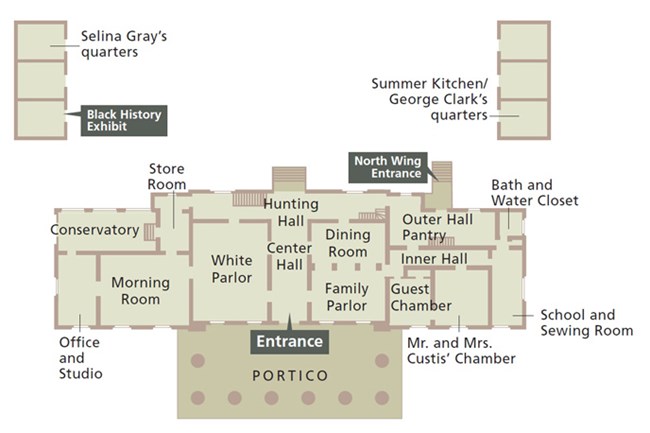White Parlor - Arlington House, The Robert E. Lee Memorial (U.S ...