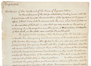 Jefferson s Confidential Letter To Congress January 18 1803 U S