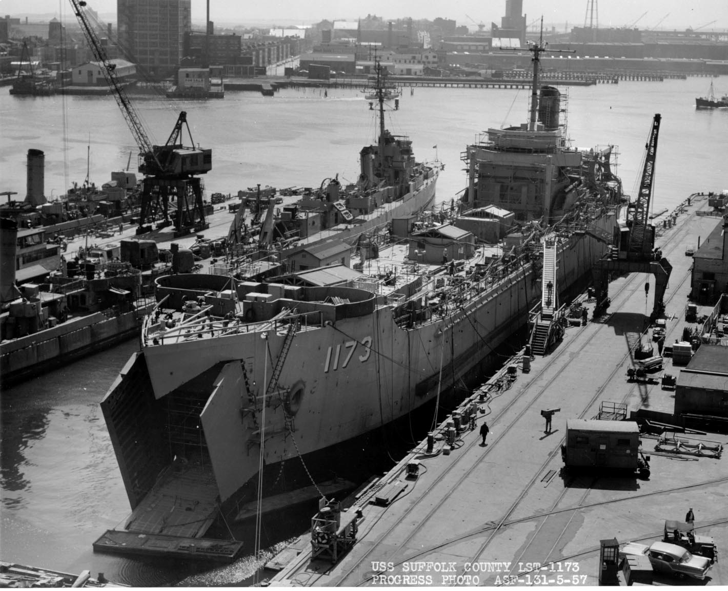 USS SUFFOLK COUNTY (LST-1173) (U.S. National Park Service)