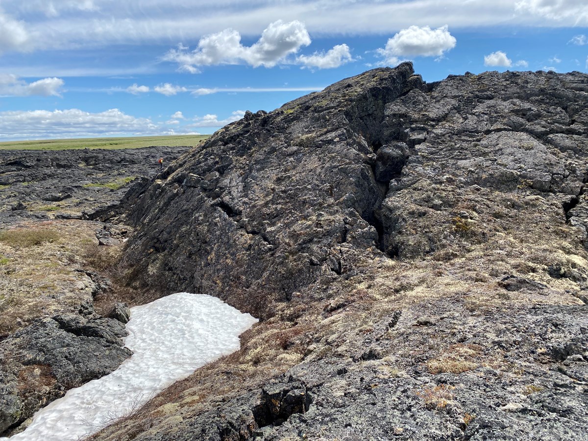 Lava Flow Surface Features (U.S. National Park Service)
