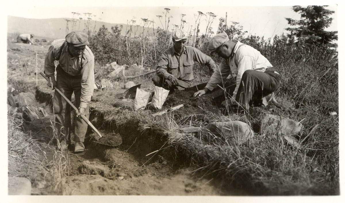 Civilian Conservation Corp Indian Division at Grand Portage (U.S ...
