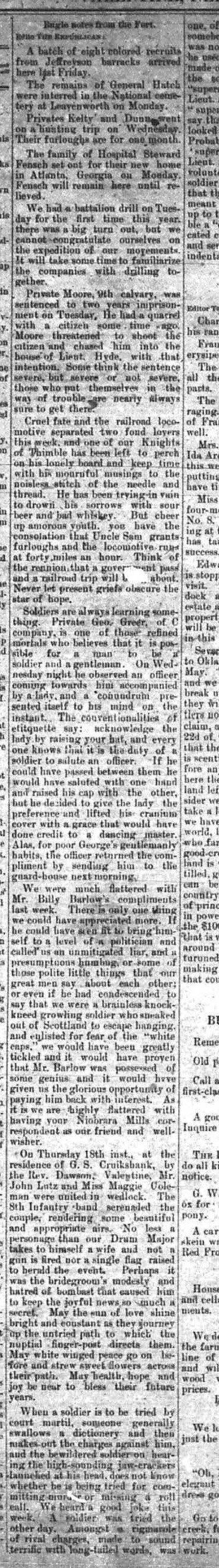 The Republican 4-19-1889 (U.S. National Park Service)