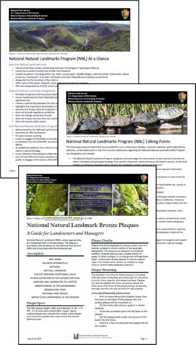 Landmark Highlights 2020 (U.S. National Park Service)