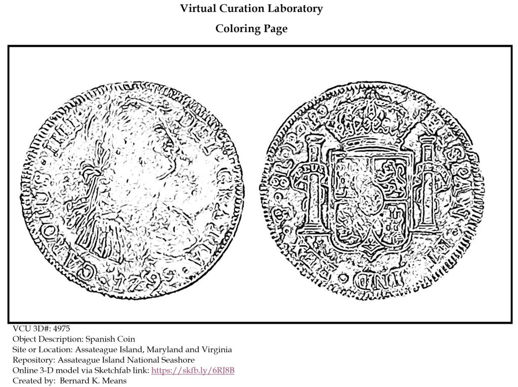 Spanish Coin VCU 4975 (U.S. National Park Service)