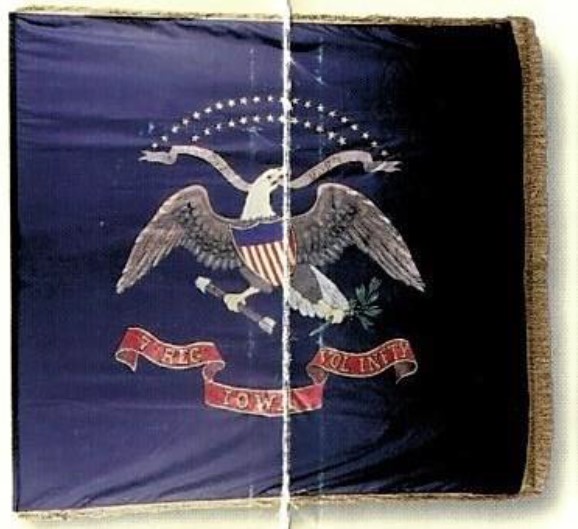 Regimental Flags Of Iowa Profile For 24th Iowa Volunteer Regiment
