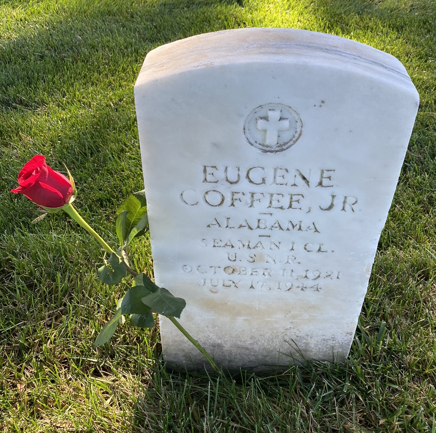 Nancy Gilliland Firsthand Account and Eugene Coffee Jr. Gravesite (U.S. National Park Service)