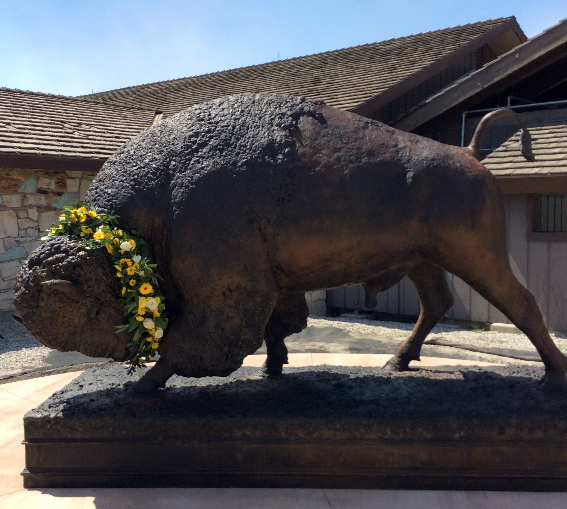 "Distant Thunder" Sculpture at Golden Spike National Historical Park ...