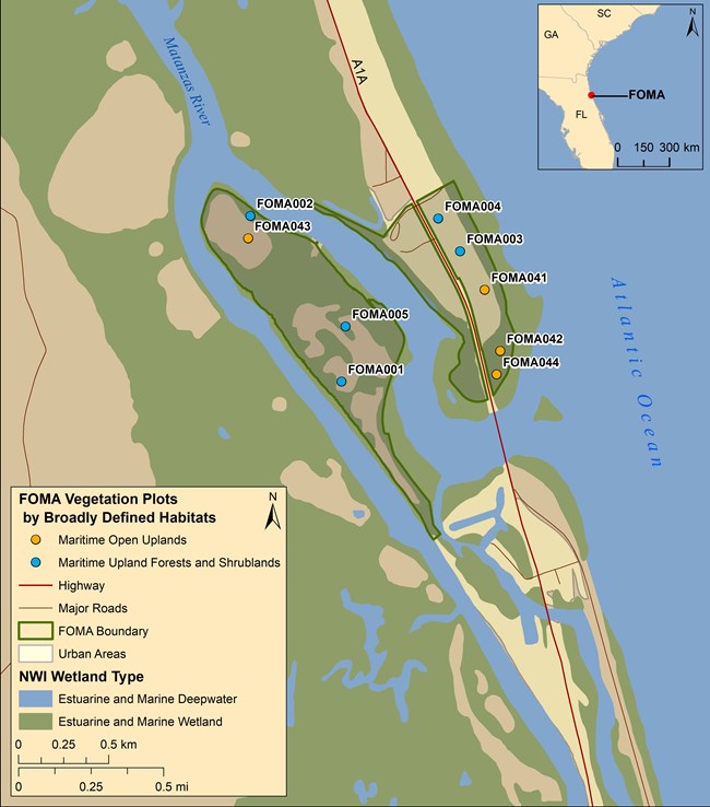 Terrestrial Vegetation Monitoring 2019 Data Summary for Fort Matanzas ...