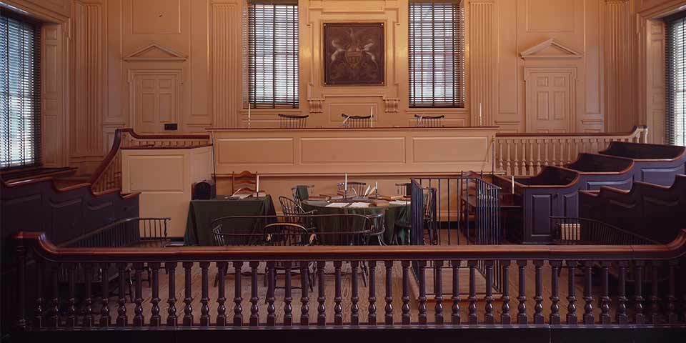 The Pennsylvania Supreme Court Chamber Through Time (U.S. National Park ...