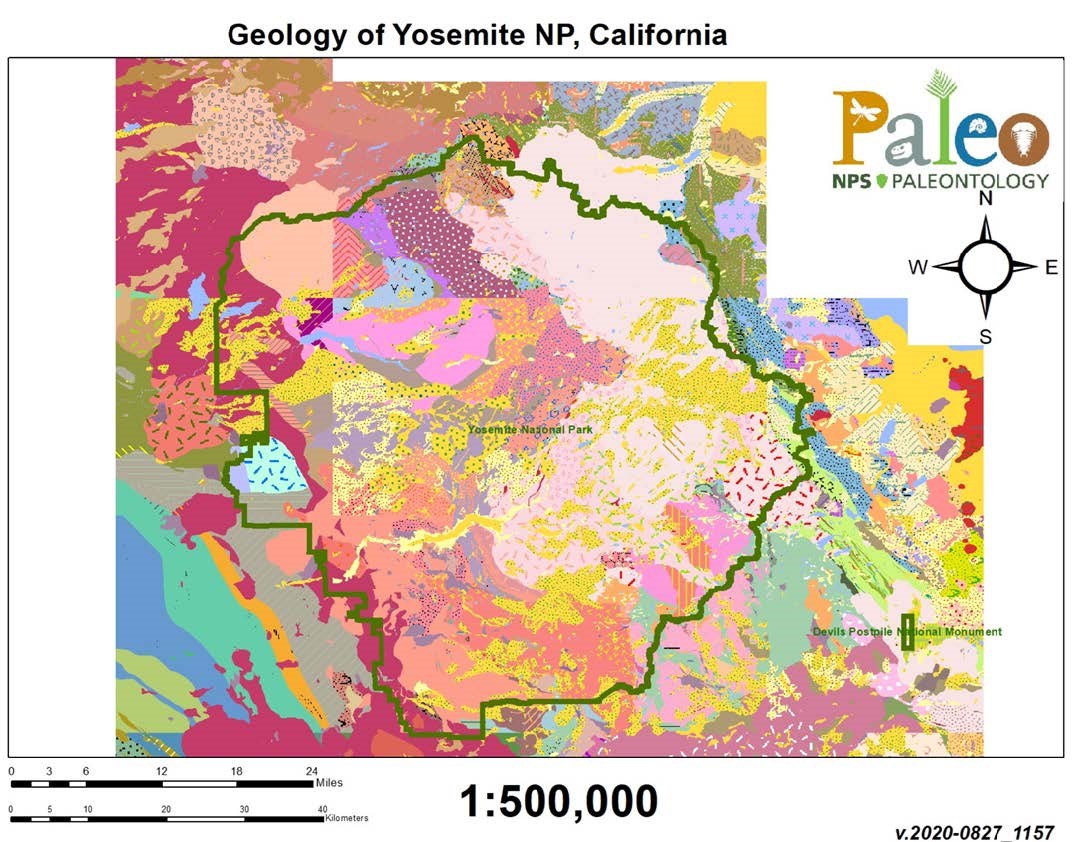 Stratotype Inventory—Yosemite National Park, California (U.S. National ...