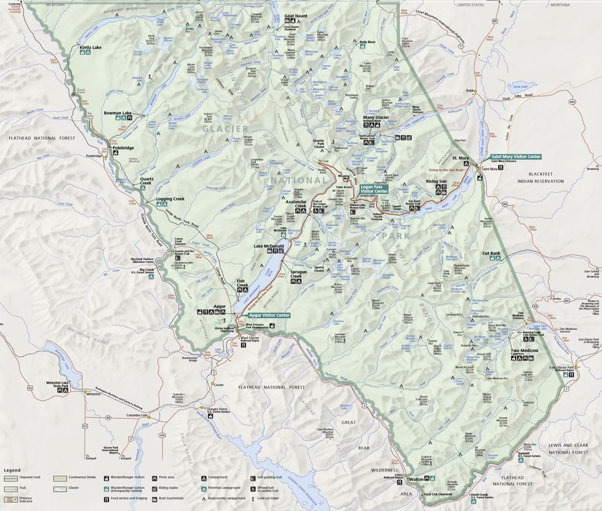 Stratotype Inventory—Glacier National Park, Montana (U.S. National Park ...