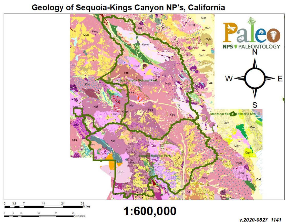 Stratotype Inventory—Sequoia and Kings Canyon National Parks ...