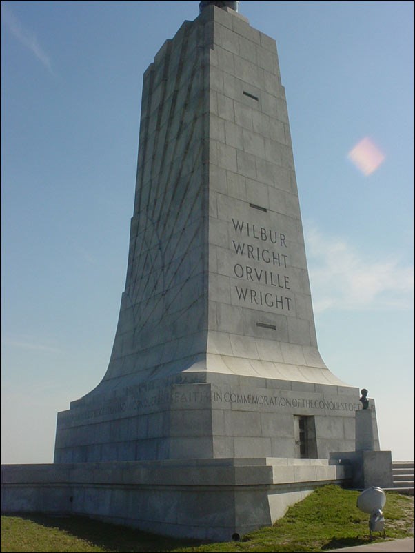 Wright Brothers National Memorial: Site of the First Controlled Powered ...