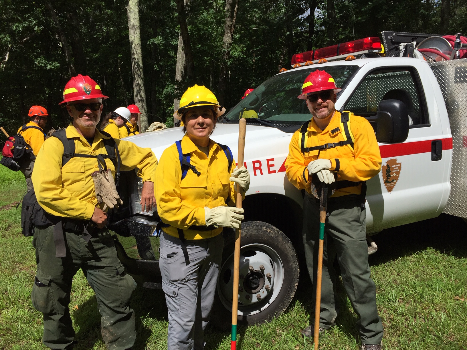 Burning for learning - New wildland firefighters train in Prince ...