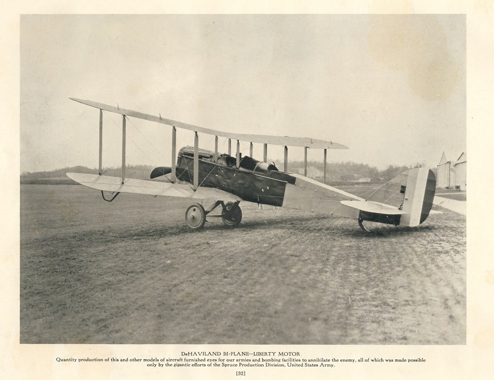 The DH-4 Liberty Plane at War and in Peace (U.S. National Park Service)