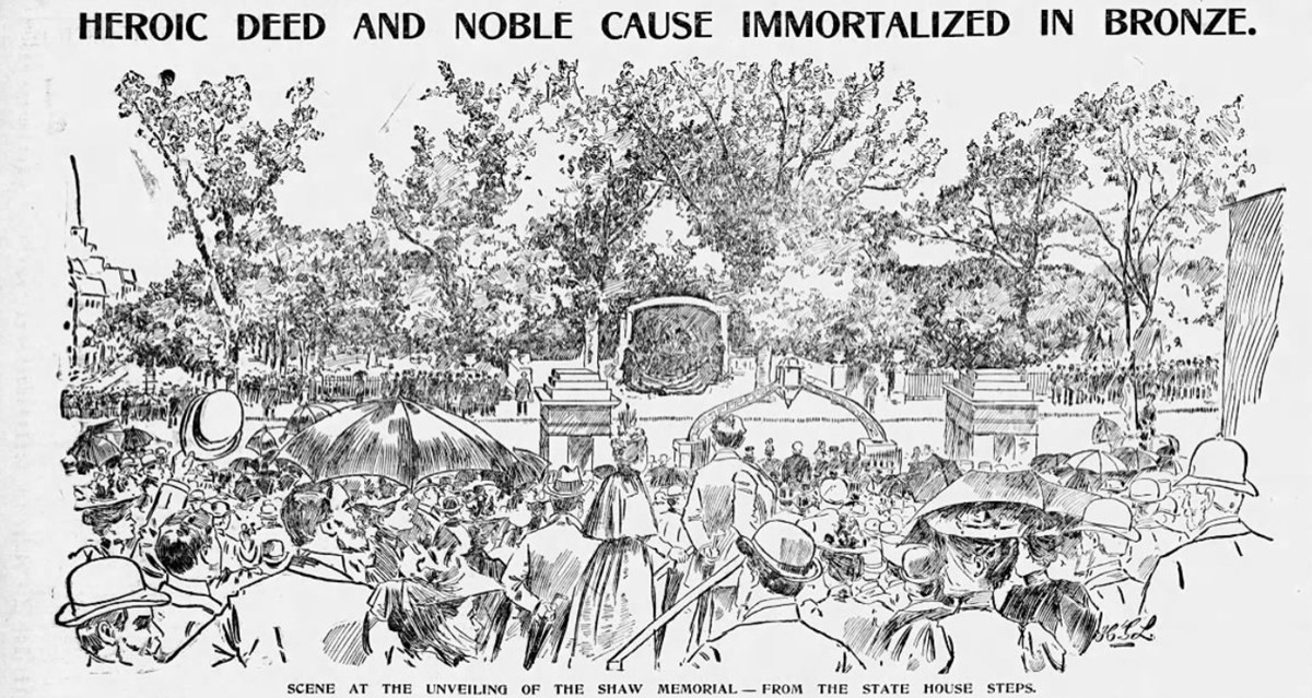 The Robert Gould Shaw Memorial (U.S. National Park Service)