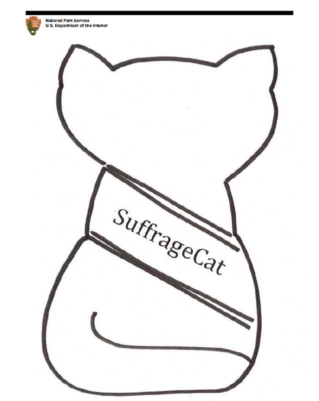 Suffrage Cat (U.S. National Park Service)