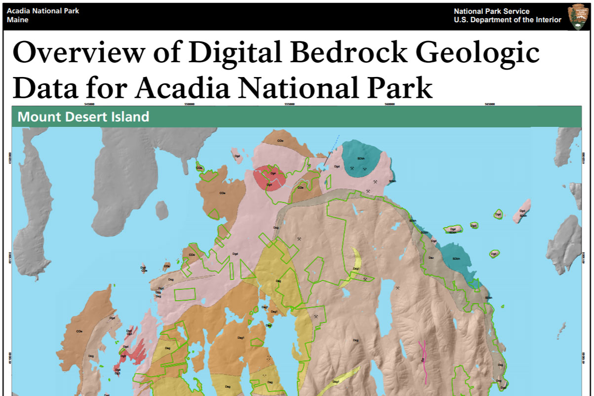 NPS Geodiversity Atlas—Acadia National Park, Maine (U.S. National Park ...