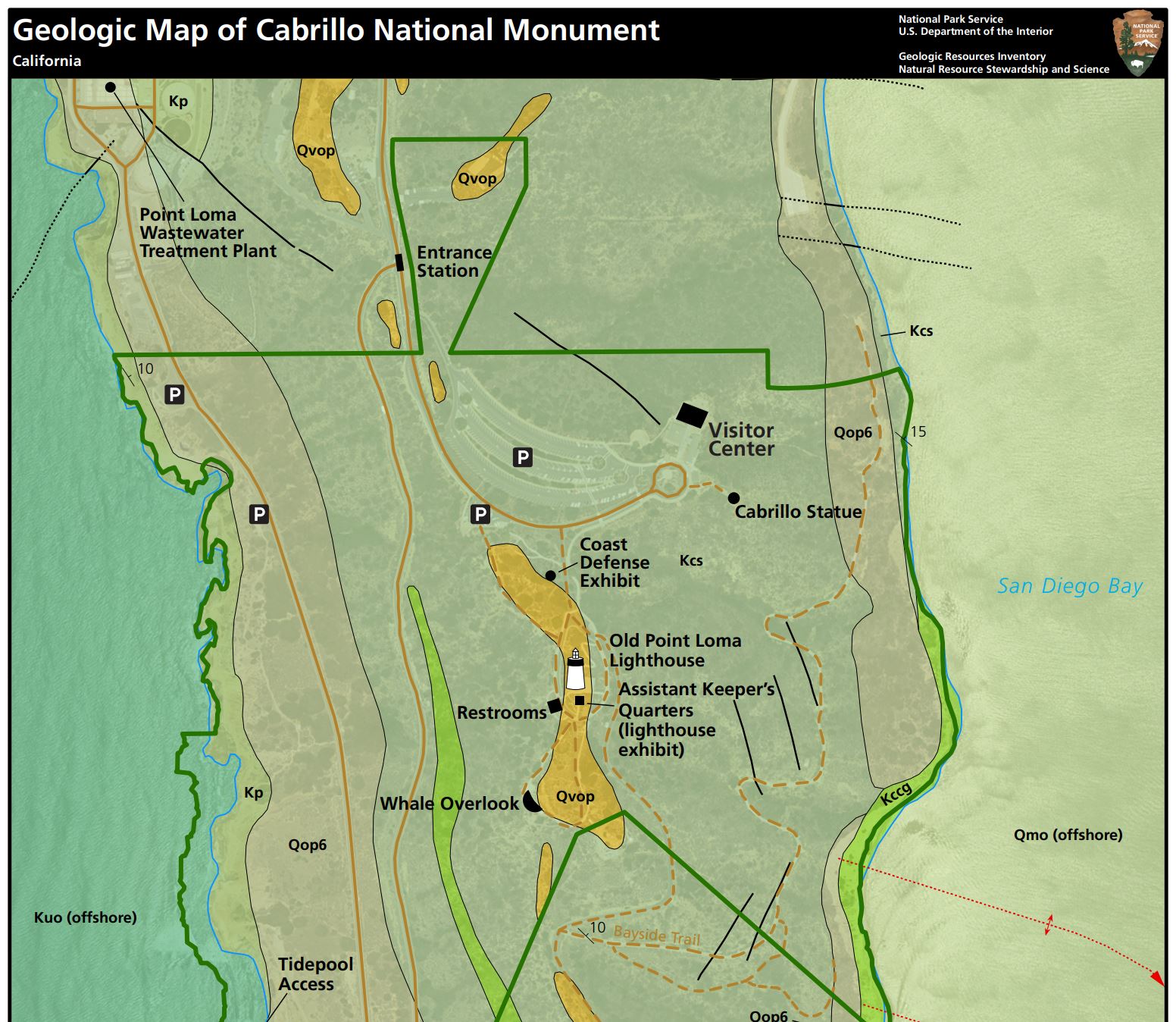 NPS Geodiversity Atlas—Cabrillo National Monument, California (U.S ...