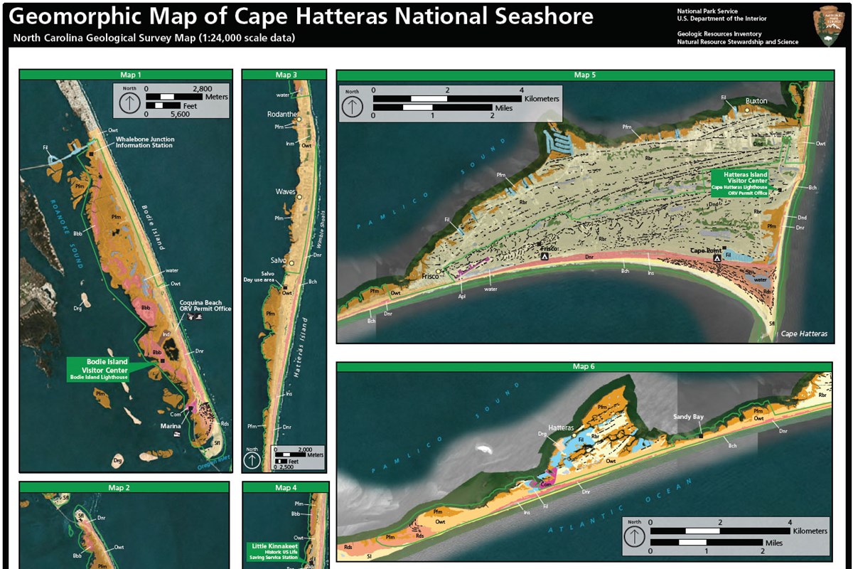Hatteras Island Map