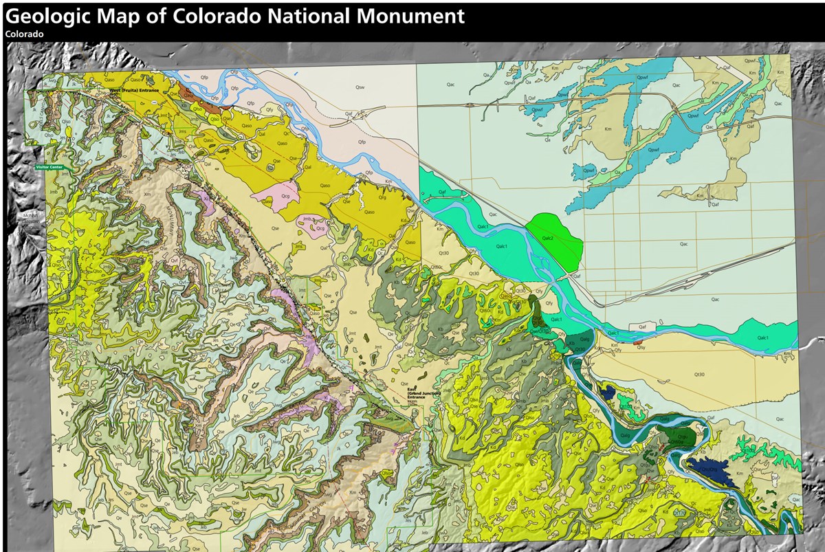 NPS Geodiversity Atlas—Colorado National Monument, Colorado (U.S ...