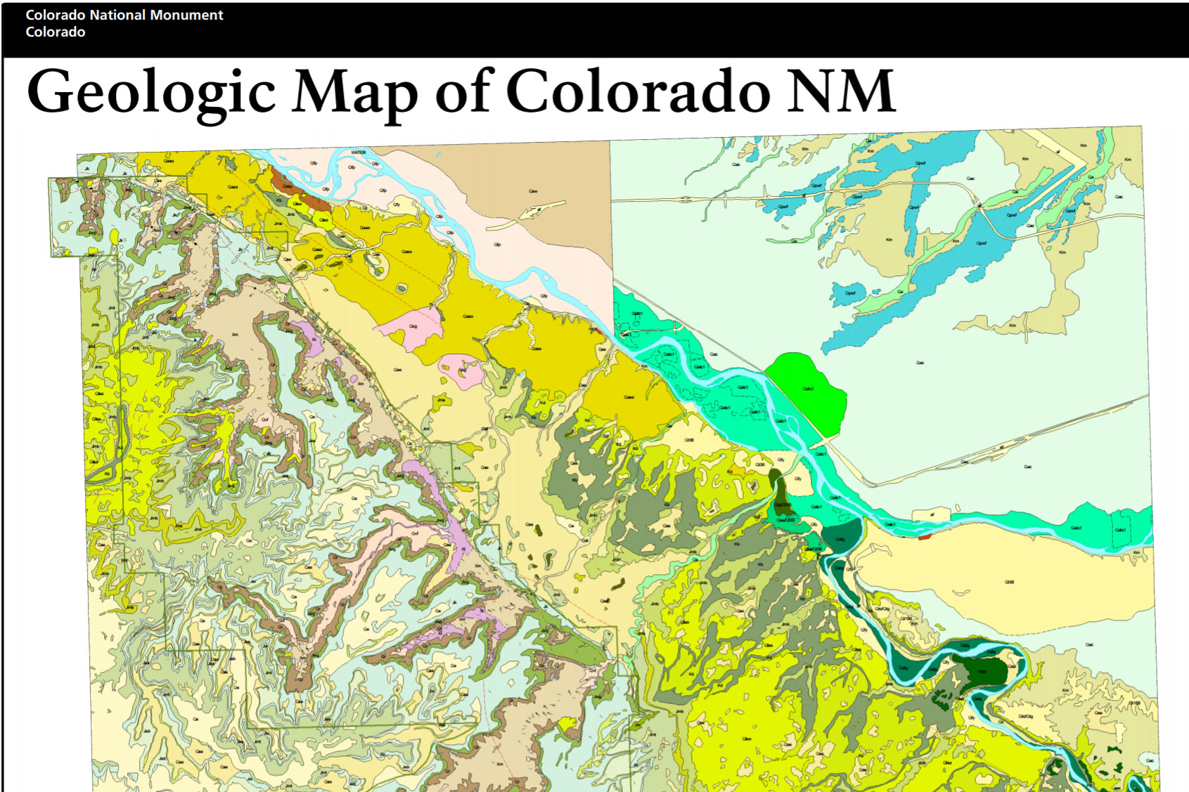 NPS Geodiversity Atlas—Colorado National Monument, Colorado (U.S ...