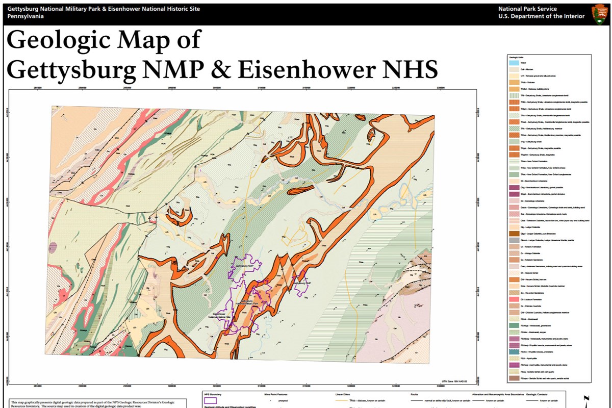NPS Geodiversity Atlas—Eisenhower National Historic Site, Pennsylvania ...