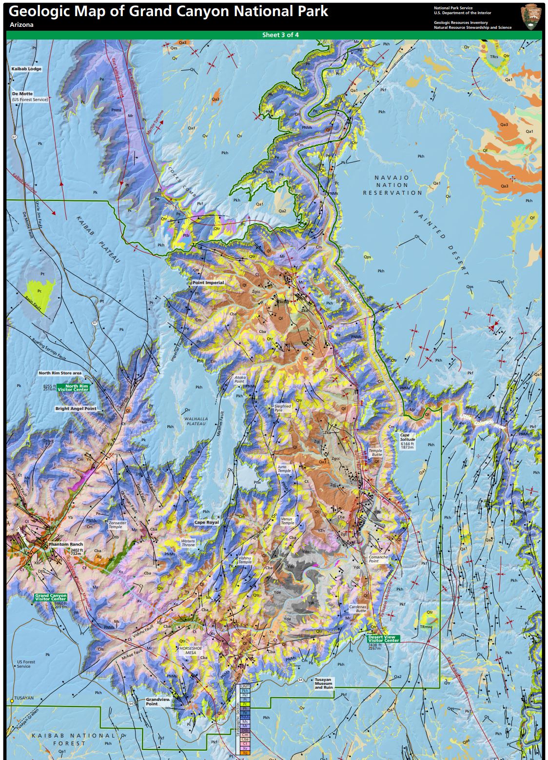 NPS Geodiversity Atlas—Grand Canyon National Park, Arizona (U.S ...