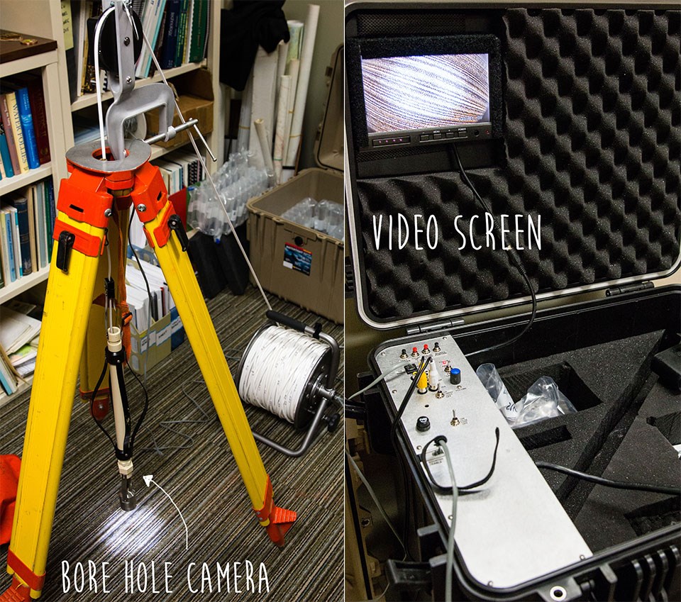 #Sciencedeskdigs: Bore Hole Camera (U.S. National Park Service)