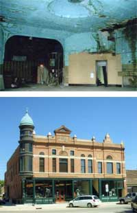 Case Study: Warren Opera House, Iowa (U.S. National Park Service)