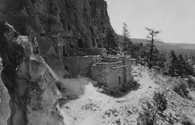 Historic Photos of Talus House - Bandelier National Monument (U.S ...