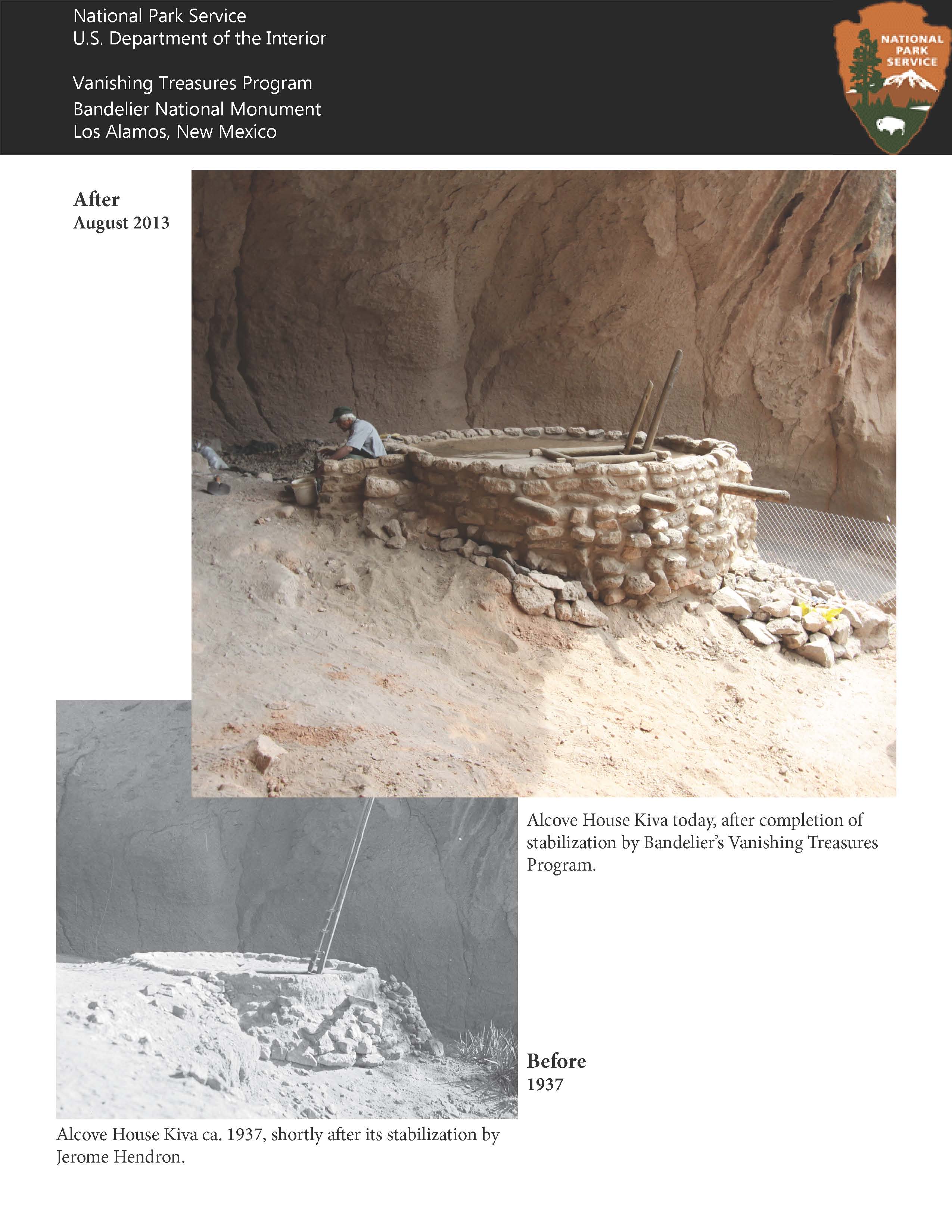 alcove house status - Bandelier National Monument (U.S. National Park ...