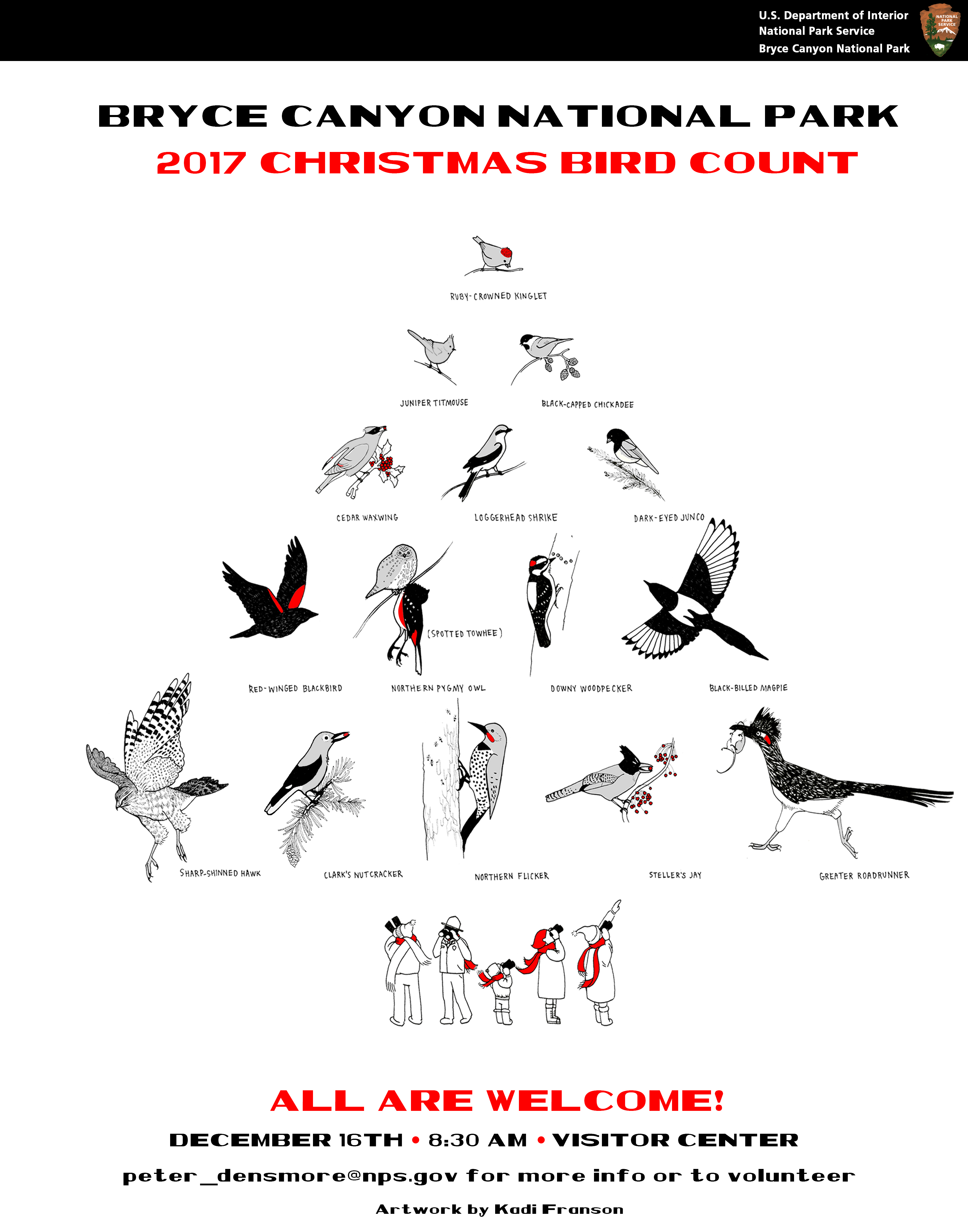 Birds - Bryce Canyon National Park (U.S. National Park Service)