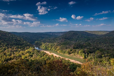 Hiking in the Lower District - Buffalo National River (U.S. National ...