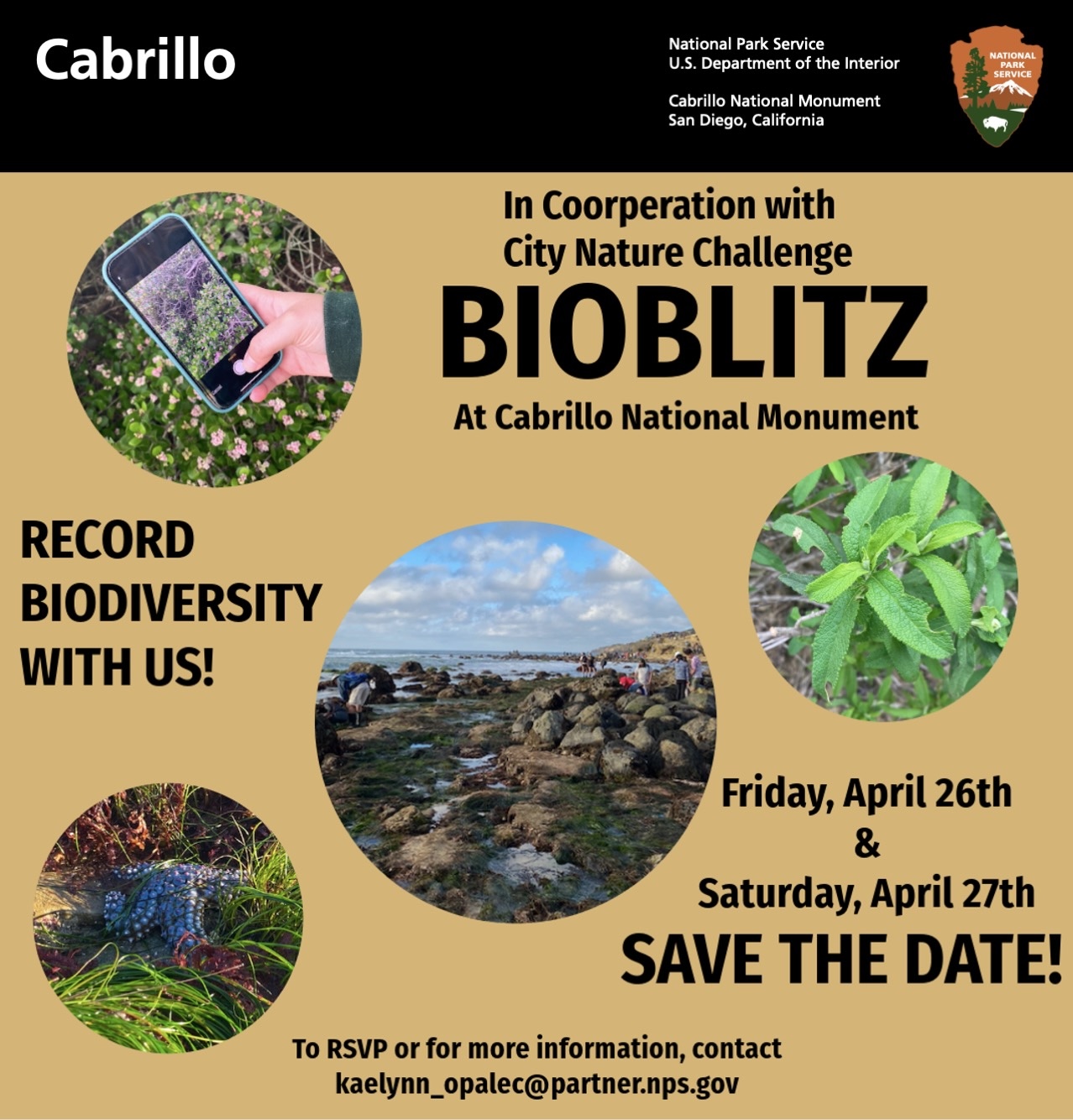 City Nature Challenge BioBlitz - Cabrillo National Monument (U.S ...