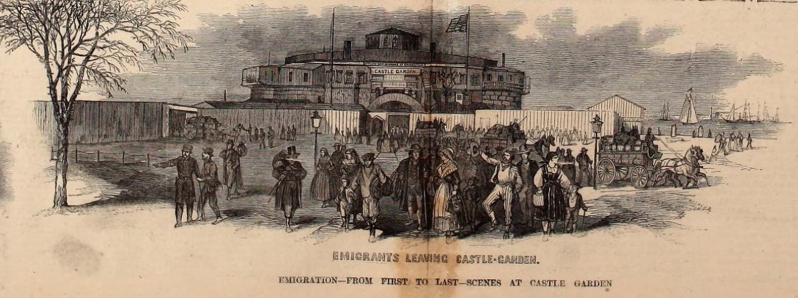 Castle Garden Emigrant Depot - Castle Clinton National Monument (U.S ...