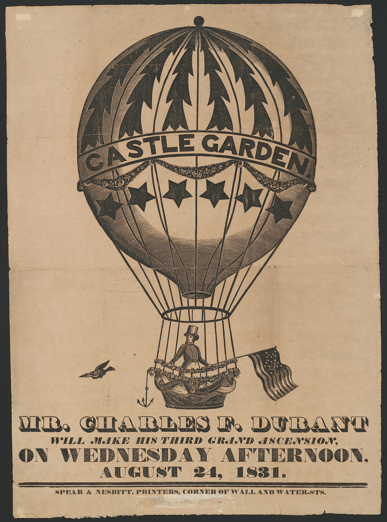Castle Garden Entertainment Center 1823-1854 - Castle Clinton National ...