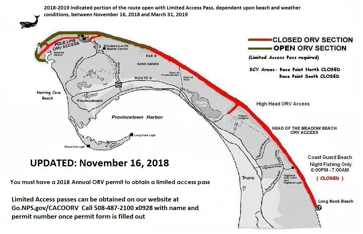 ORV Map - Cape Cod National Seashore (U.S. National Park Service)