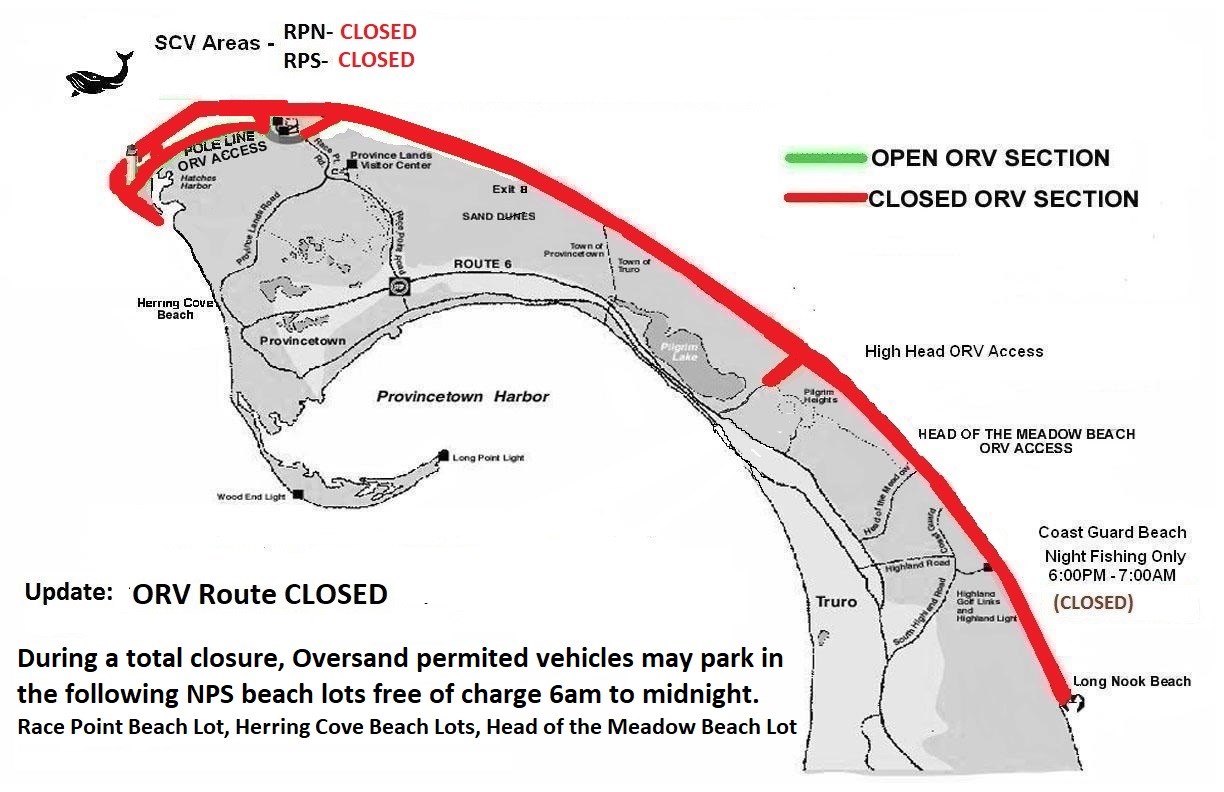 ORV Map - Cape Cod National Seashore (U.S. National Park Service)